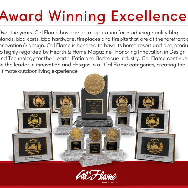 9 ft. L-Shaped BBQ Island with P4 Grill, Refrigerator, Sink and Storag ...