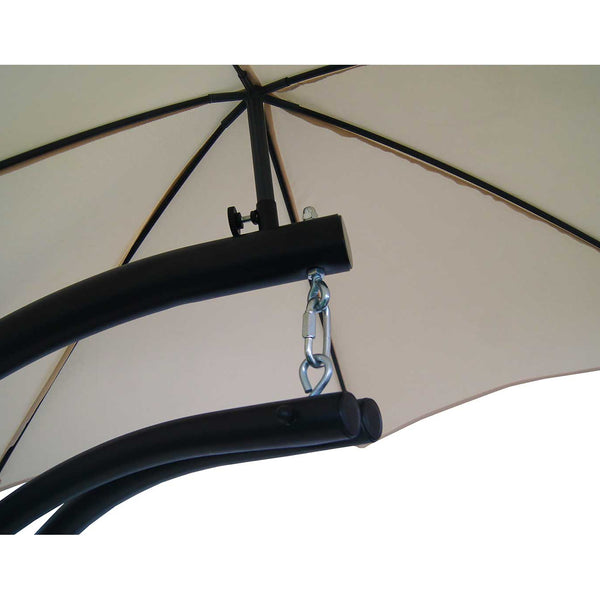 Floating Chaise Lounger with Canopy - Backyard Sprawl