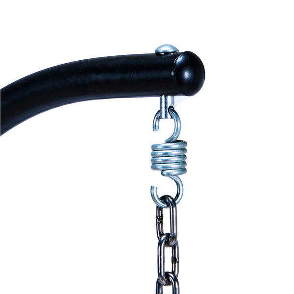 LeisureMod Wicker Folding Hanging Egg Swing Chair - Backyard Sprawl