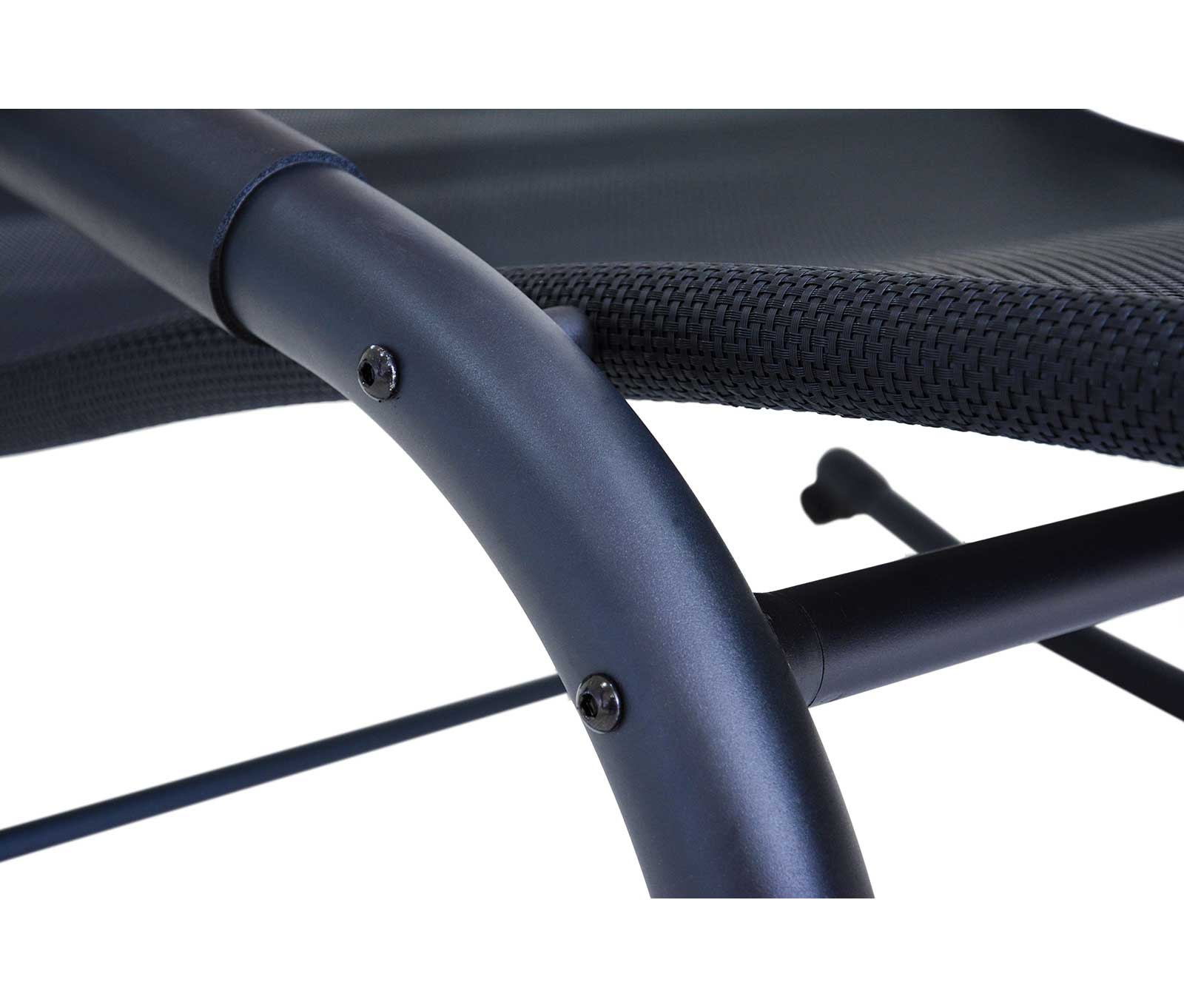 Ultra Comfortable Cool Mesh Dual Rocker With Canopy - Backyard Sprawl